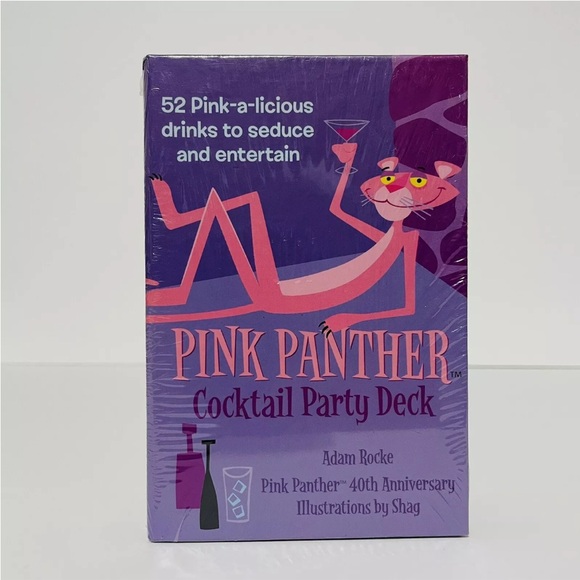 Toys | Shag Pink Panther Cocktail Party Deck 52 Drink Recipes ...